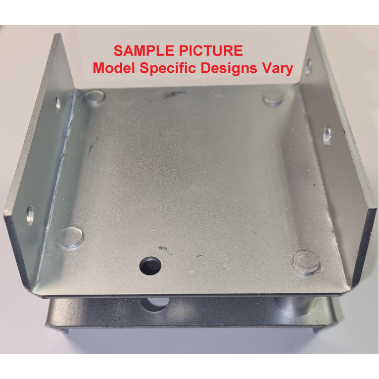 CAC4-36DF XK140 Fixed Head Coupe Hinge Box / Mounting Plate BD5603