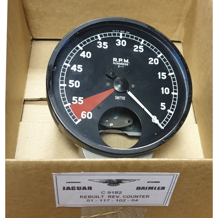 XK120 OR XK140 SPEEDO AND REV.COUNTER GAUGE SET