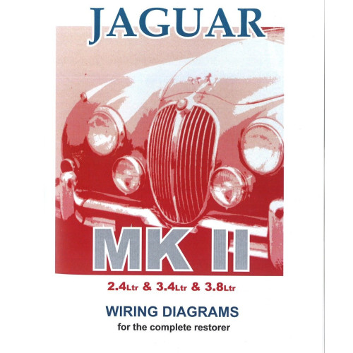 Jaguar Mark 2 MkII Wiring Diagrams Book (9194)