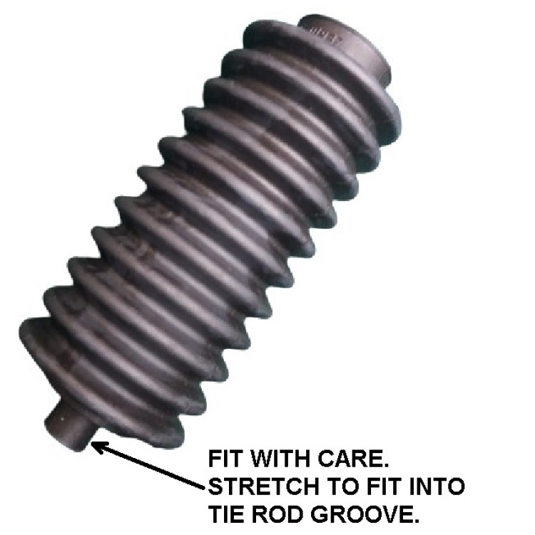 4210. XK140 & XK150 Steering Rack Gaiter Bellows. C6623