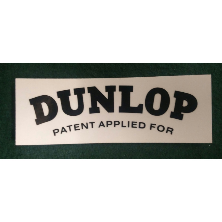 9410 XKALL Dunlop Sticker for Wire Wheels
