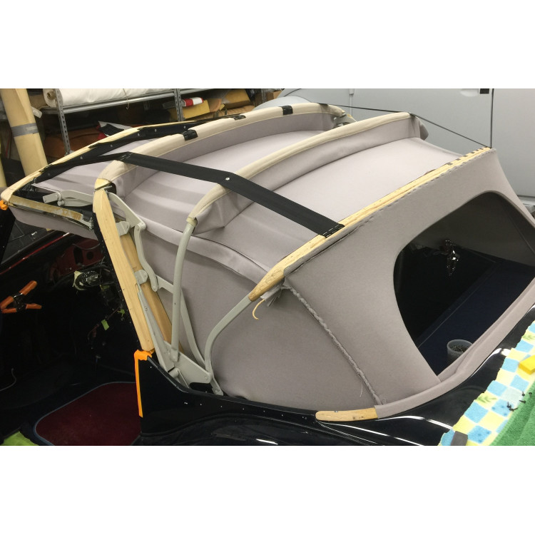 9859W XK140DHC 140DHC Hood Frame with Woods.